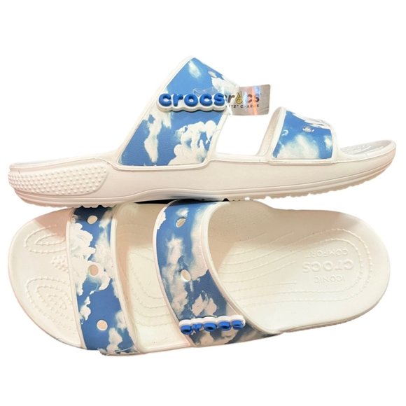 CROCS | Shoes | New Crocs Sandals Womens 9 Mens 7 Out Of This World ...